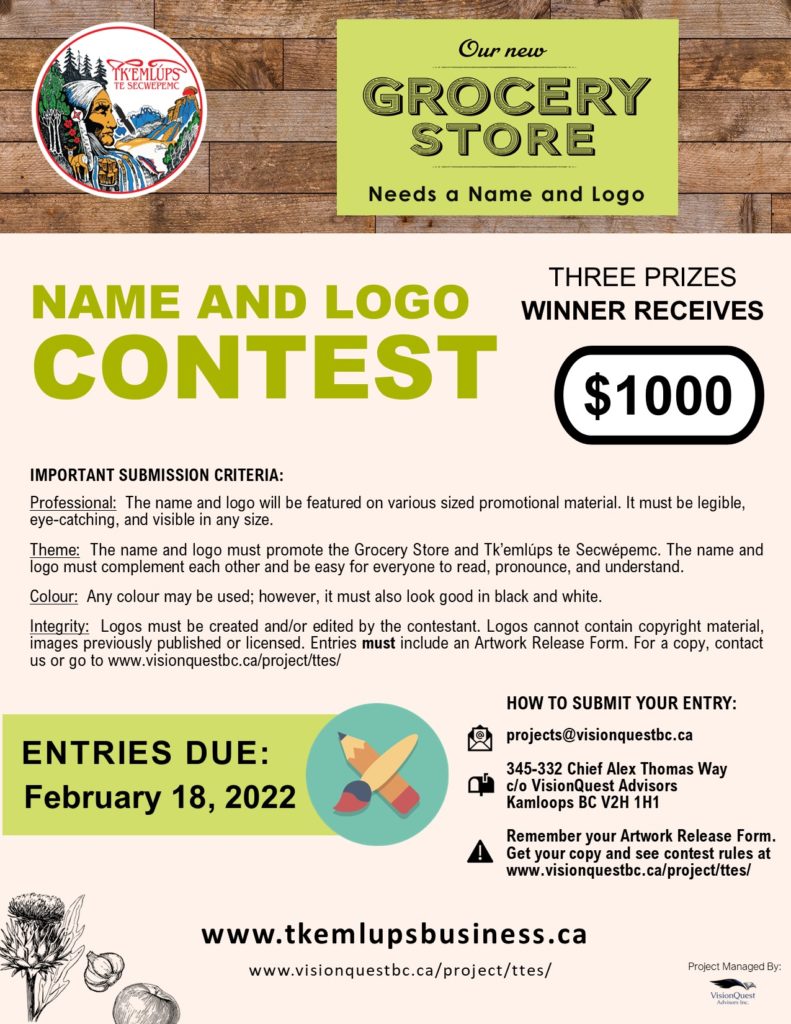 Grocery Store Contest Poster v3 – Vision Quest Advisors Inc.